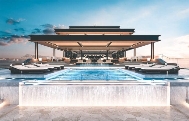 Dit 130 meter lange megajacht krijgt een eigen beachclub | MANIFY